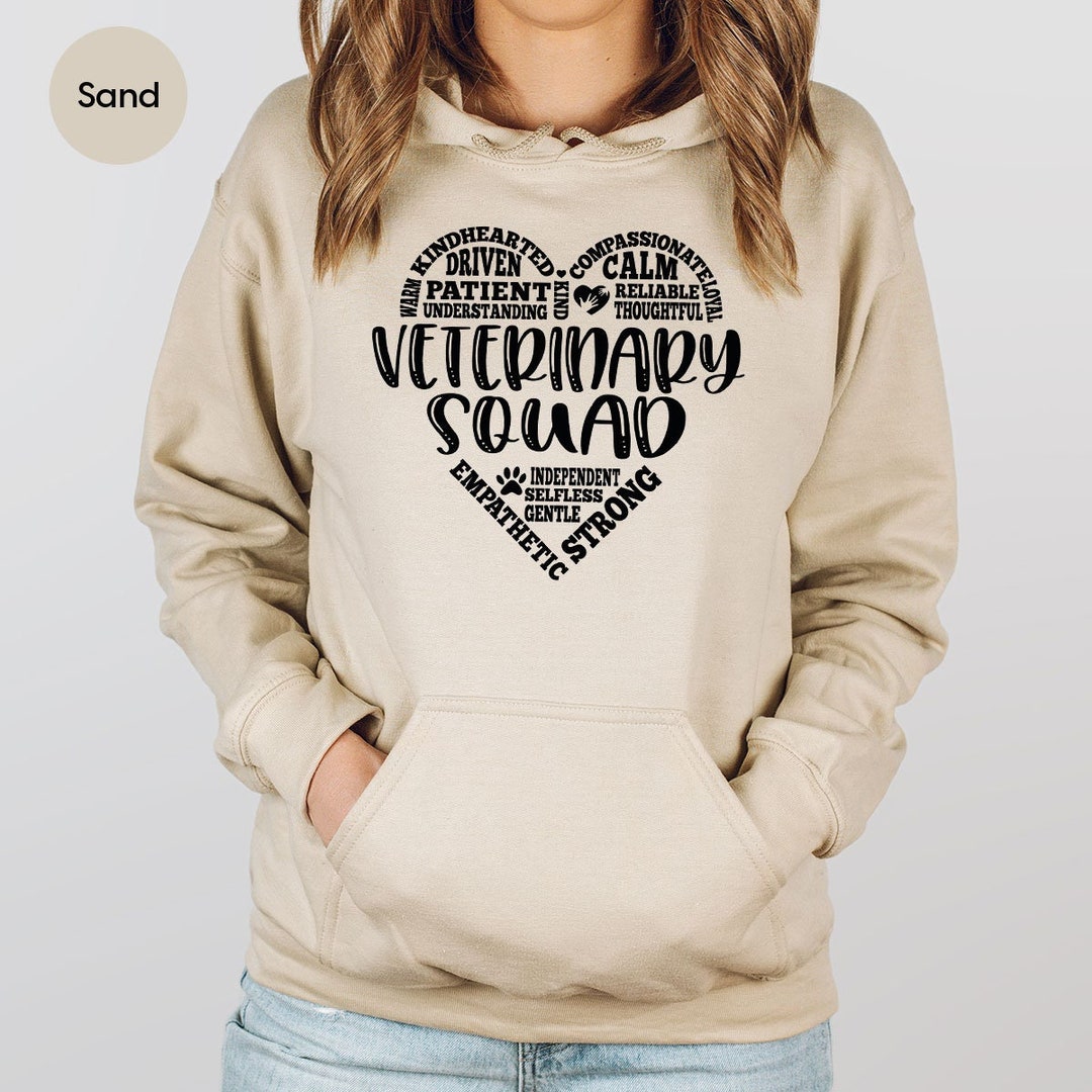 Vet Tech Gift, Vet Technician Long Sleeve Shirt, Veterinary Squad Tee ...