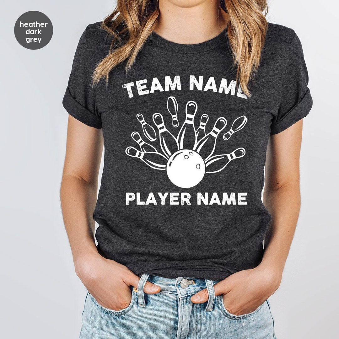 Custom Bowling Team Shirt: Personalized Crewneck Sweatshirt - Etsy