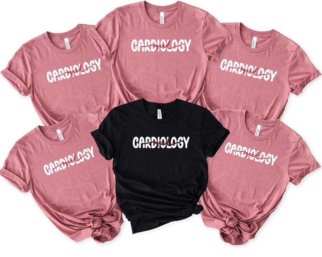 Cardiology Squad Shirt, Cardiac Nurse Shirt, Cardiology Shirt, Nurse ...