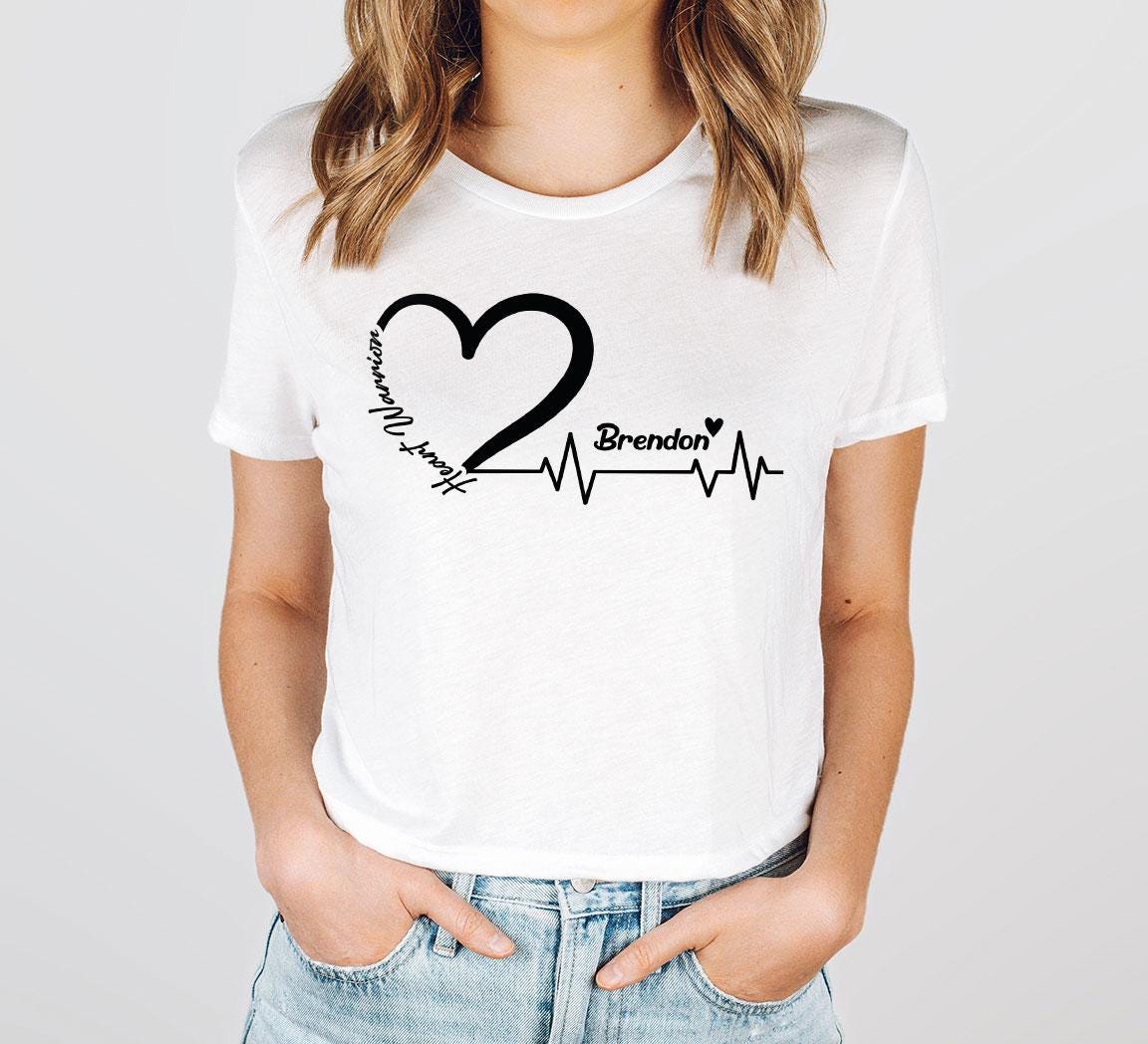 Custom Heart Warrior Shirt, Personalized Heart Warrior Gift Shirt, Chd ...