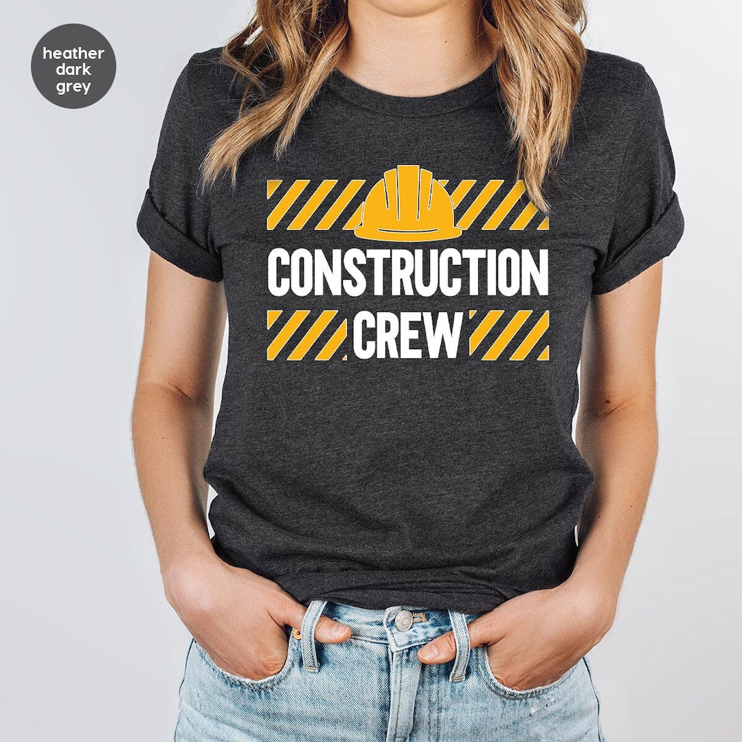 Construction Birthday Party Shirts, Construction Crew Shirts, Kids ...