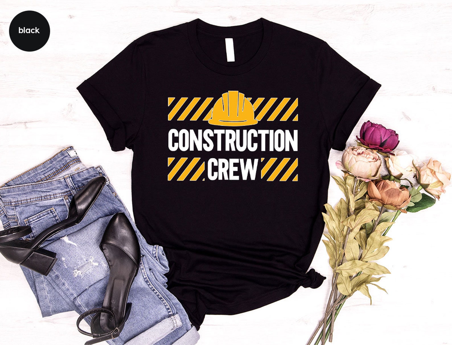 Construction Birthday Party Shirts, Construction Crew Shirts, Kids ...