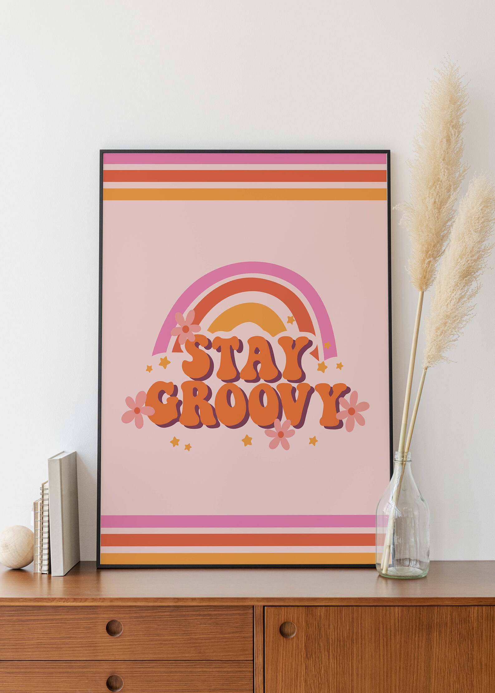 70s Retro Gallery Wall Printable Wall Artretro 70s Prints - Etsy Canada