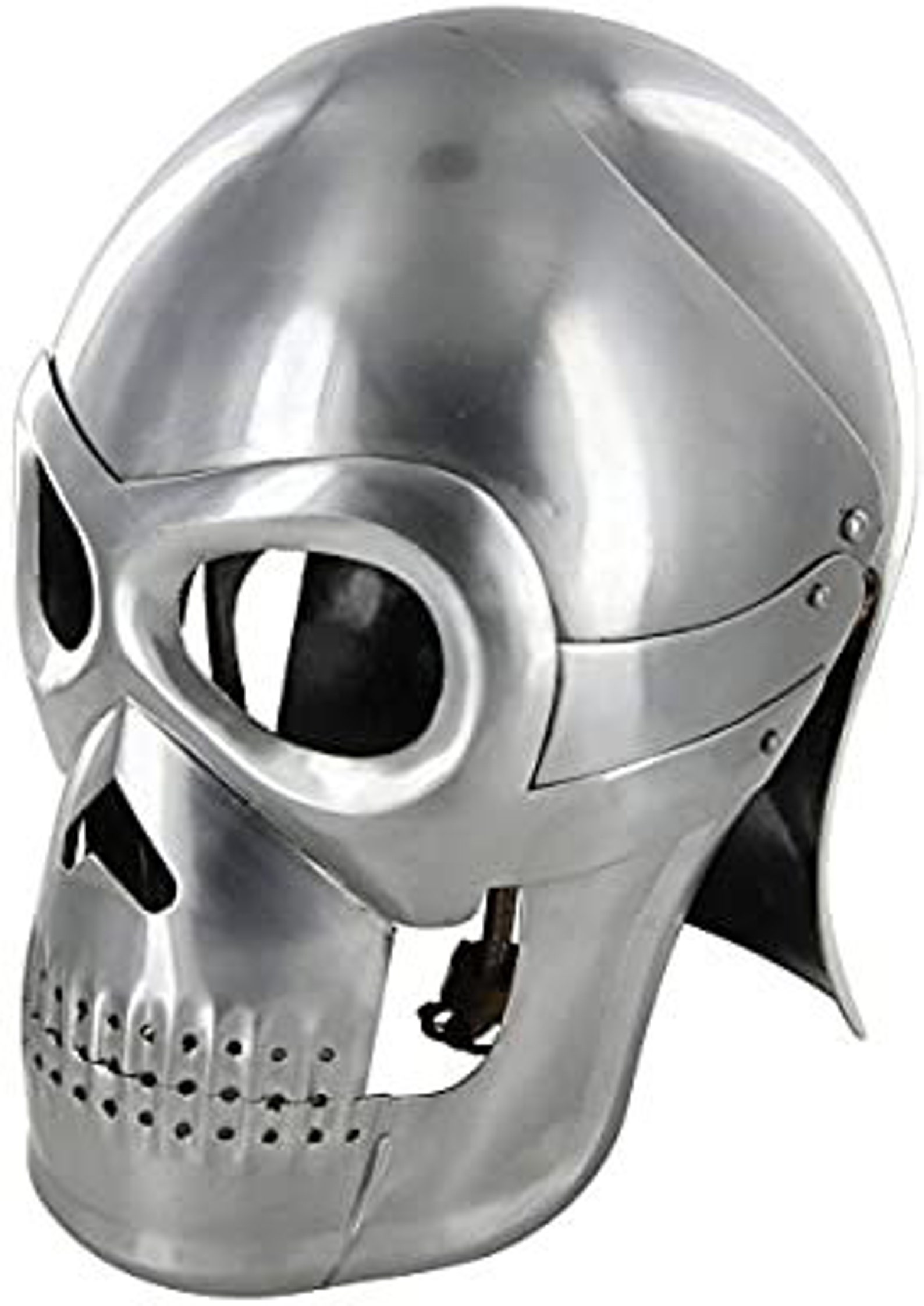 Medieval Head Skull Helmet Knight Armour Wearable Skeleton | Etsy