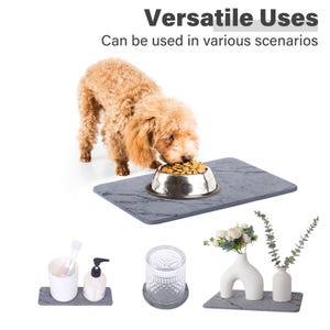 Stone Drying Mat for Kitchen - Quick Drying Stone Mat for Kitchen ...