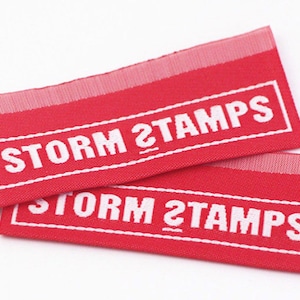 High Quality Custom Woven Label, Custom Clothing Flag, Custom Woven ...