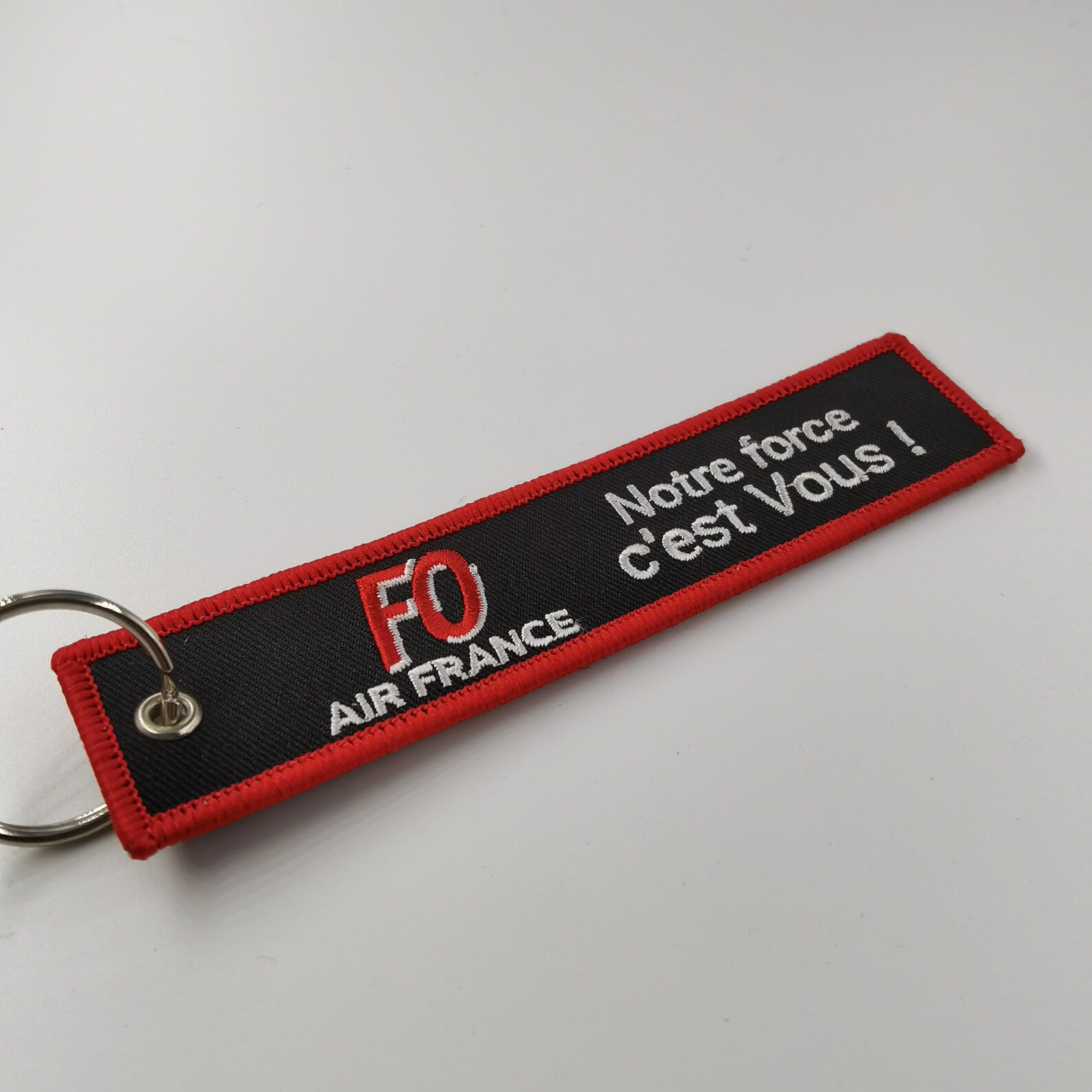 Custom Embroidered Keychain Custom Remove Before Flight - Etsy