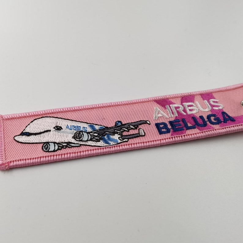 Custom Embroidered Keychain Custom Remove Before Flight - Etsy