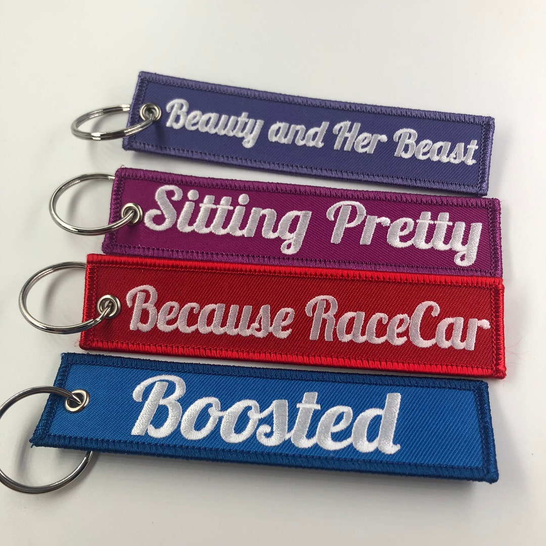 Flight Keychain Custom, Embroidery Flight Tag, Remove Before Flight ...