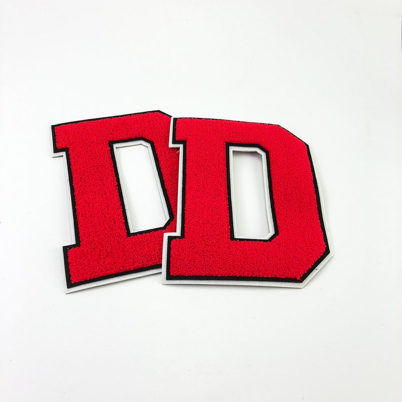Chenille Varsity Letter Patches Custom Letterman Patches - Etsy