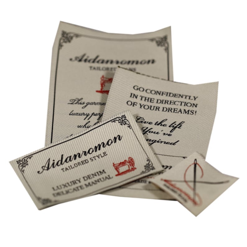Custom Clothing Tags Clothing Label Custom Garment Logo - Etsy