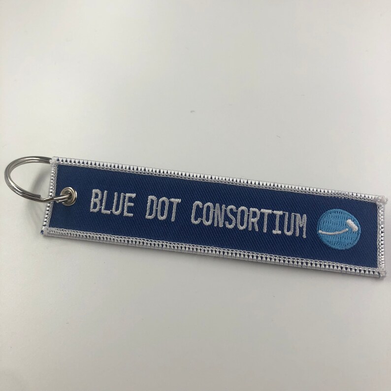 Flight Keychain Custom Embroidery Flight Tag Remove Before - Etsy