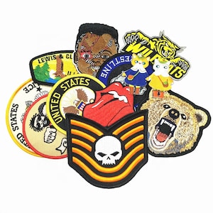 Custom Embroidered Patch, Embroidered Logo Patch, Personalized ...