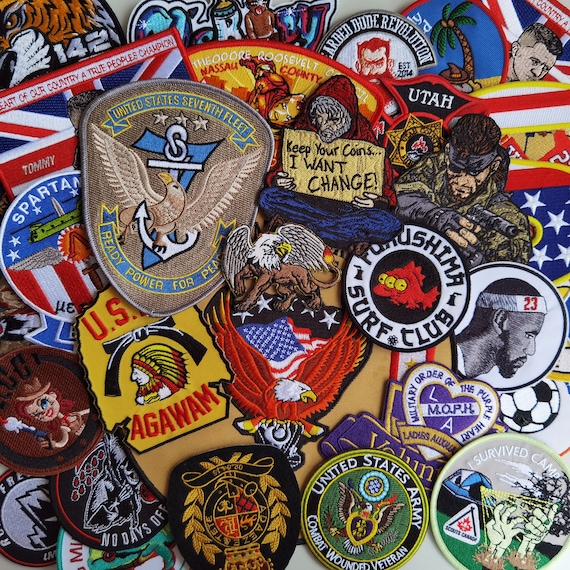 Custom Patches Custom Embroidered Patches Custom Order | Etsy