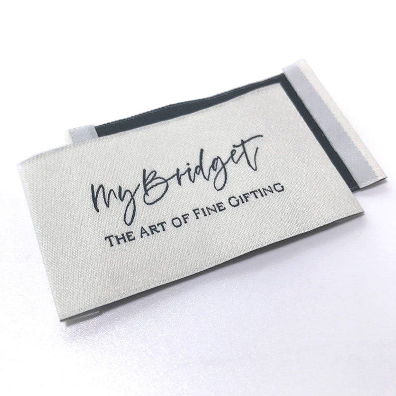 Custom Woven Label Hem Tag Sewing Labels Clothing Label - Etsy