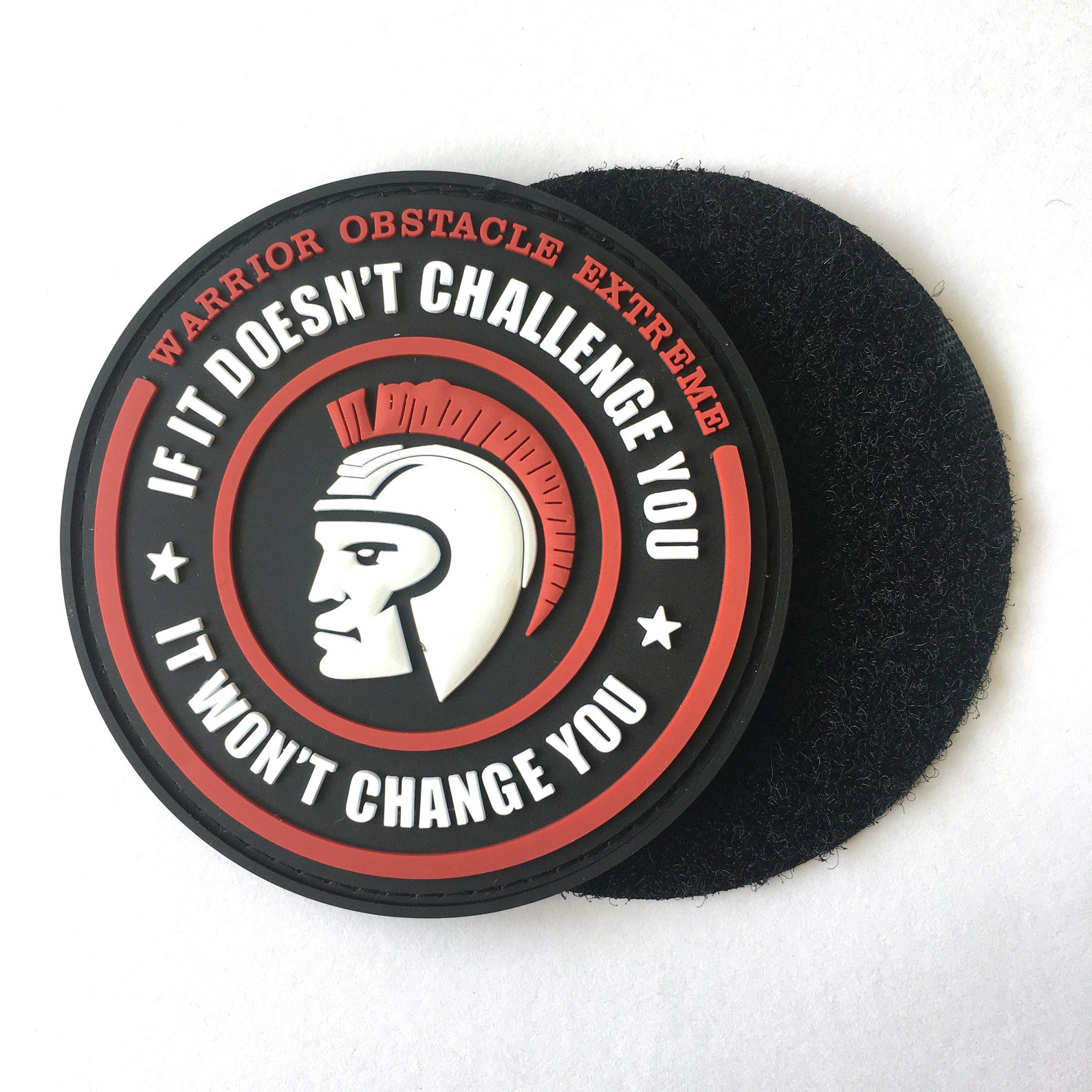 PVC Wholesale Hoop and Loop Patches, Glow in the Dark Patch, Custom ...