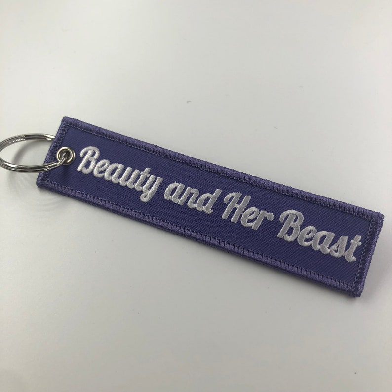 Flight Keychain Custom Embroidery Flight Tag Remove Before - Etsy