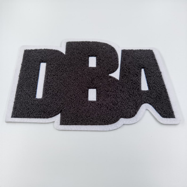 Handmade Custom Chenille Letters, Custom Chenille Patches, Custom Iron ...