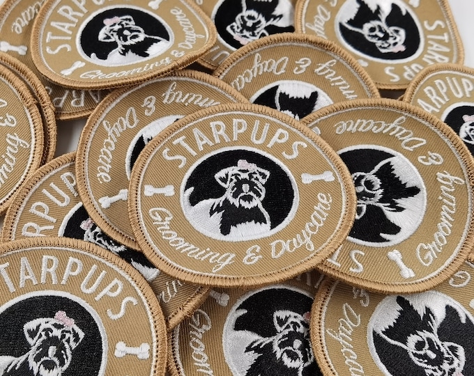 Custom Embroidered Patch, Embroidered Logo Patch, Custom Embroidery ...