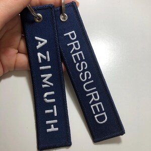 Custom Flight Tags, Custom Key Tags. Embroidered Key Chains ...
