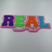 Handmade Custom Chenille Letters, Custom Chenille Patches, Custom Iron ...