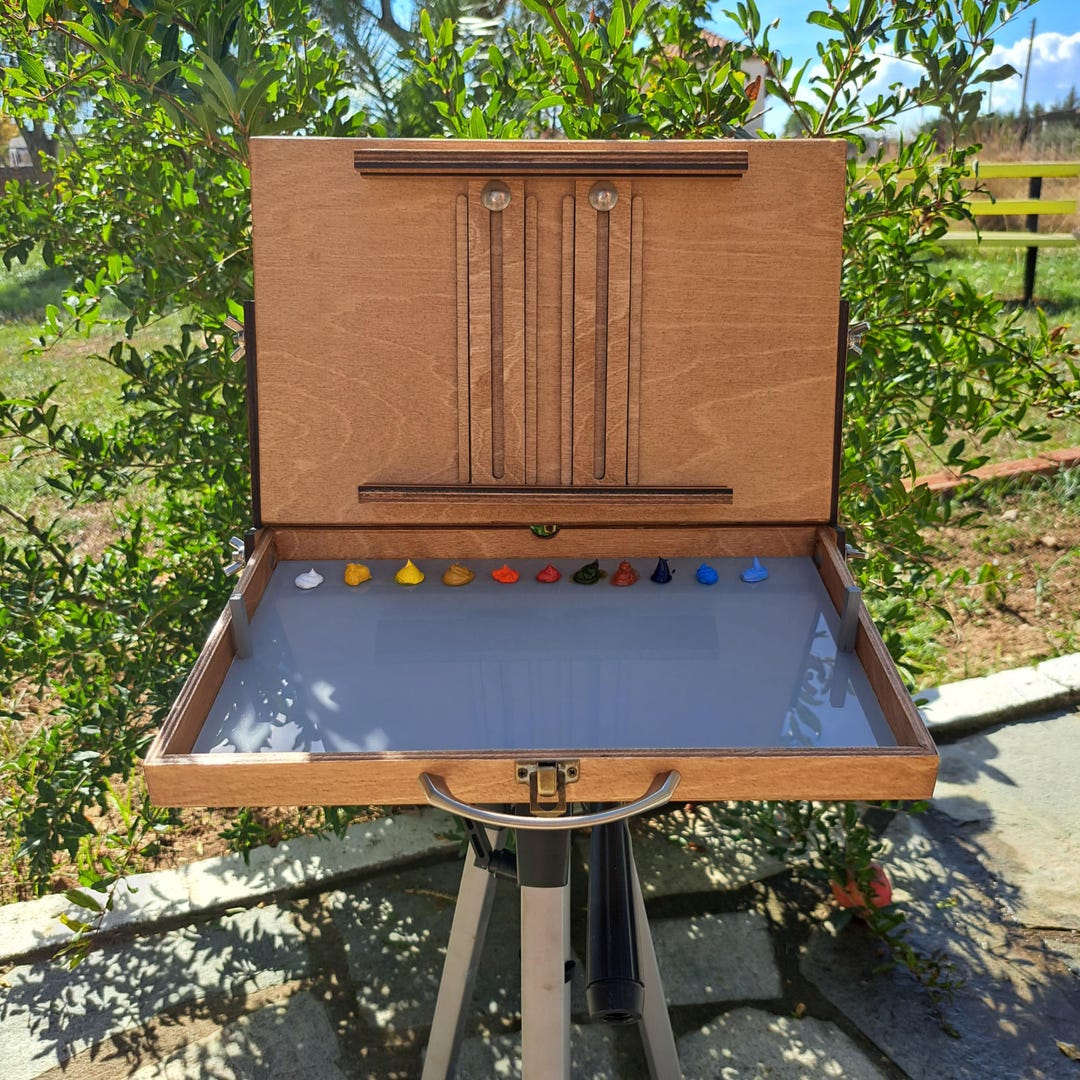 Pochade Box for PLEIN AIR Painting, Lightweight Box for Oil Paints ...