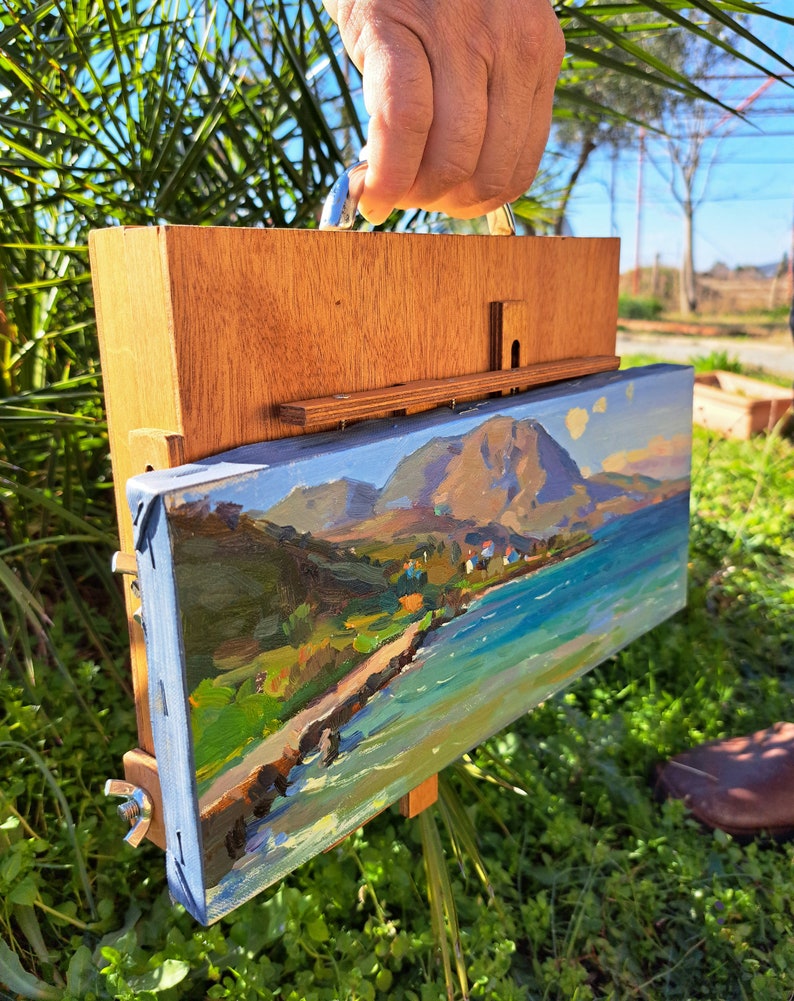 Pochade Box for PLEIN AIR Painting, Outdoor & Portable Artist Easel ...