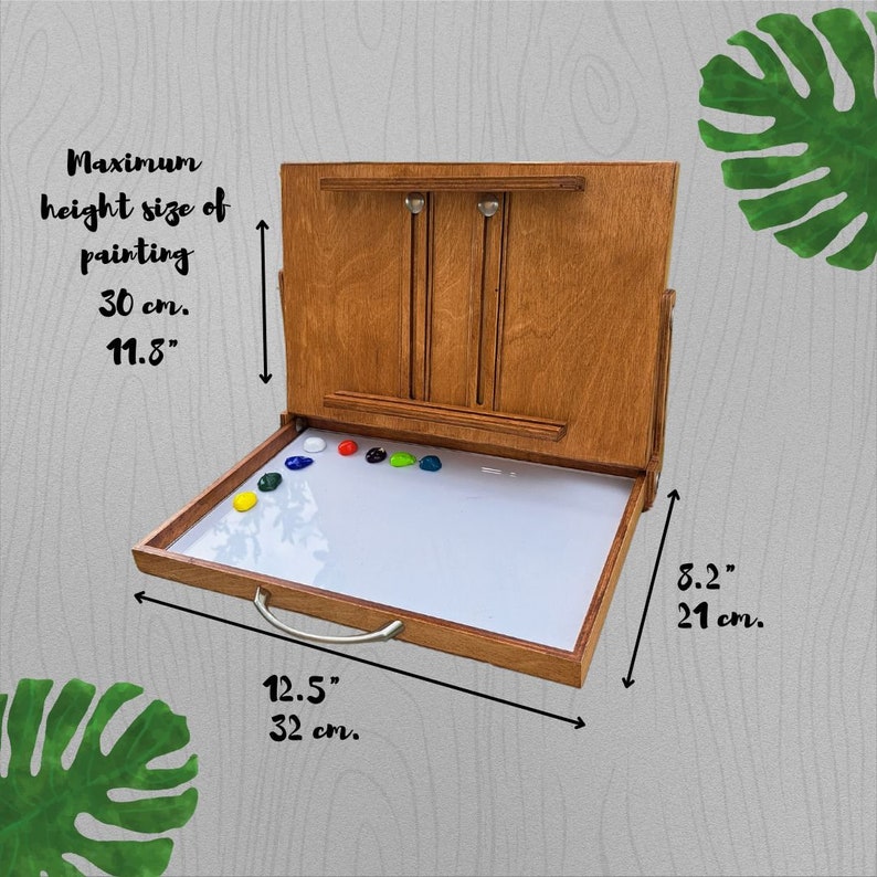 Pochade Box for PLEIN AIR Painting, Outdoor & Portable Artist Easel ...