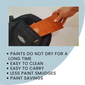 Sta-wet Palette Case for Oil Paints, Transporter Box for Oil Paints ...