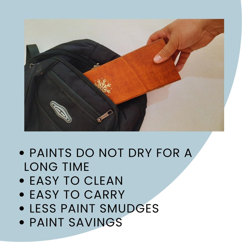 Sta-wet Palette Case for Oil Paints, Transporter Box for Oil Paints ...