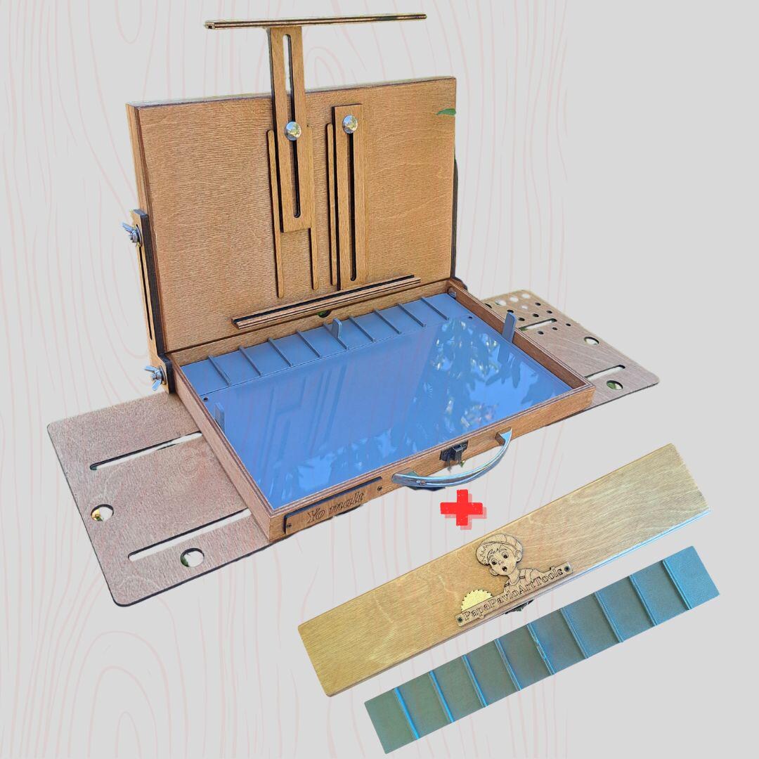 Pochade Box for PLEIN AIR Painting, Reversible Lid Pochadebox MW With ...