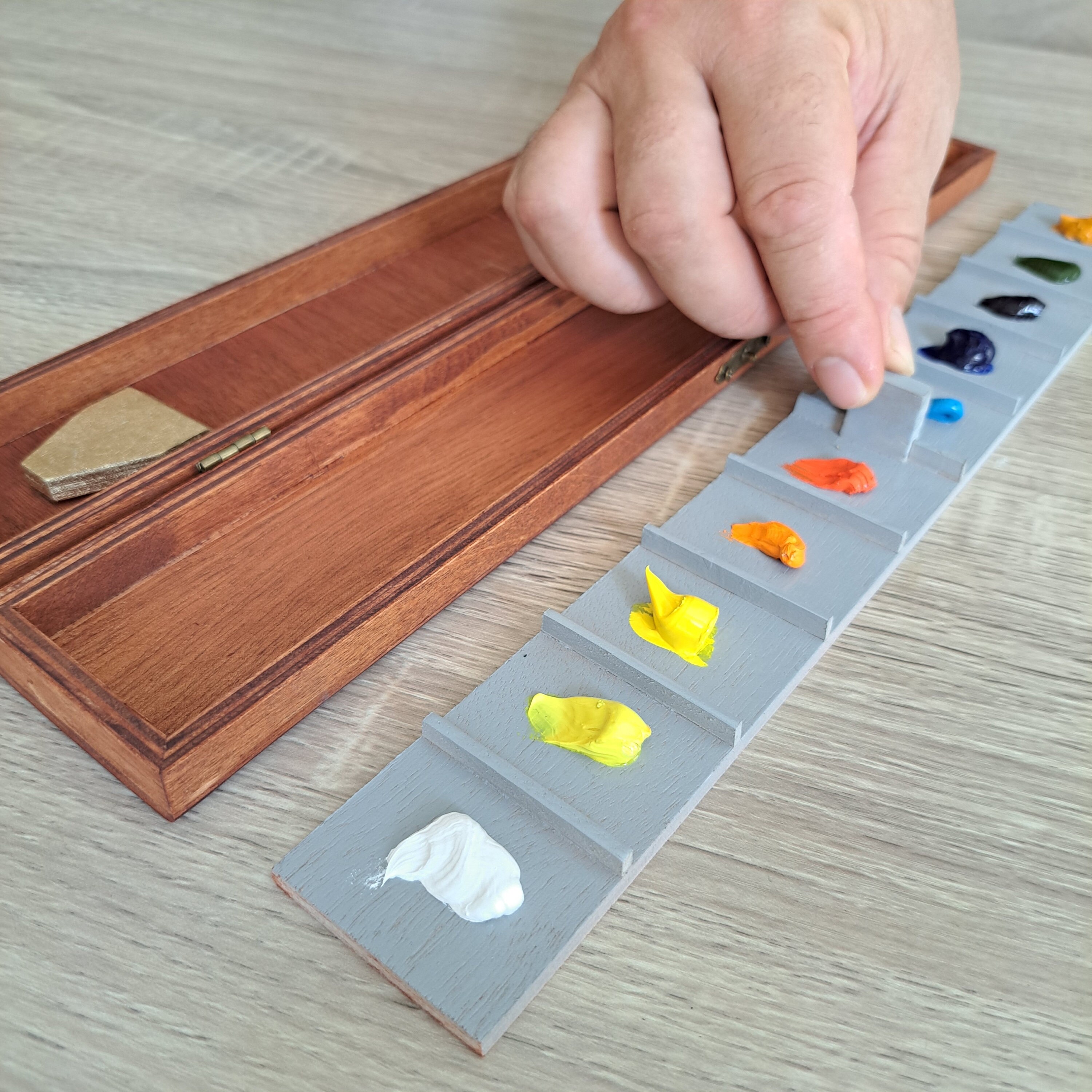 Sta Wet Palette Case for Oil Paints for 10 Colors, Best Palette Case ...