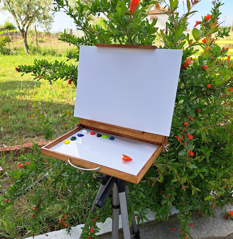 Pochade Box for PLEIN AIR Painting, Outdoor & Portable Artist Easel ...