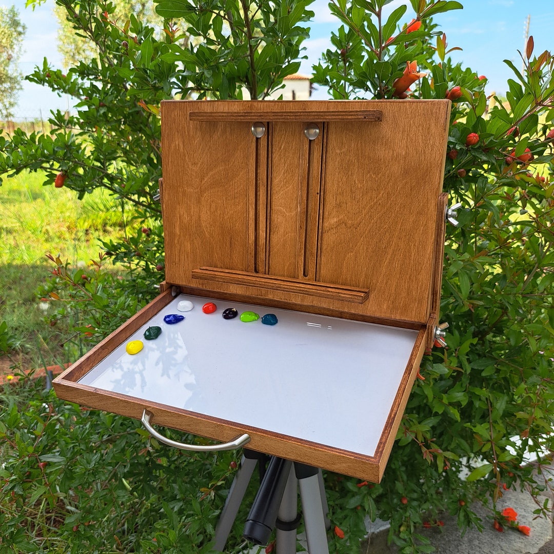 Pochade Box for PLEIN AIR Painting, Outdoor & Portable Artist Easel ...