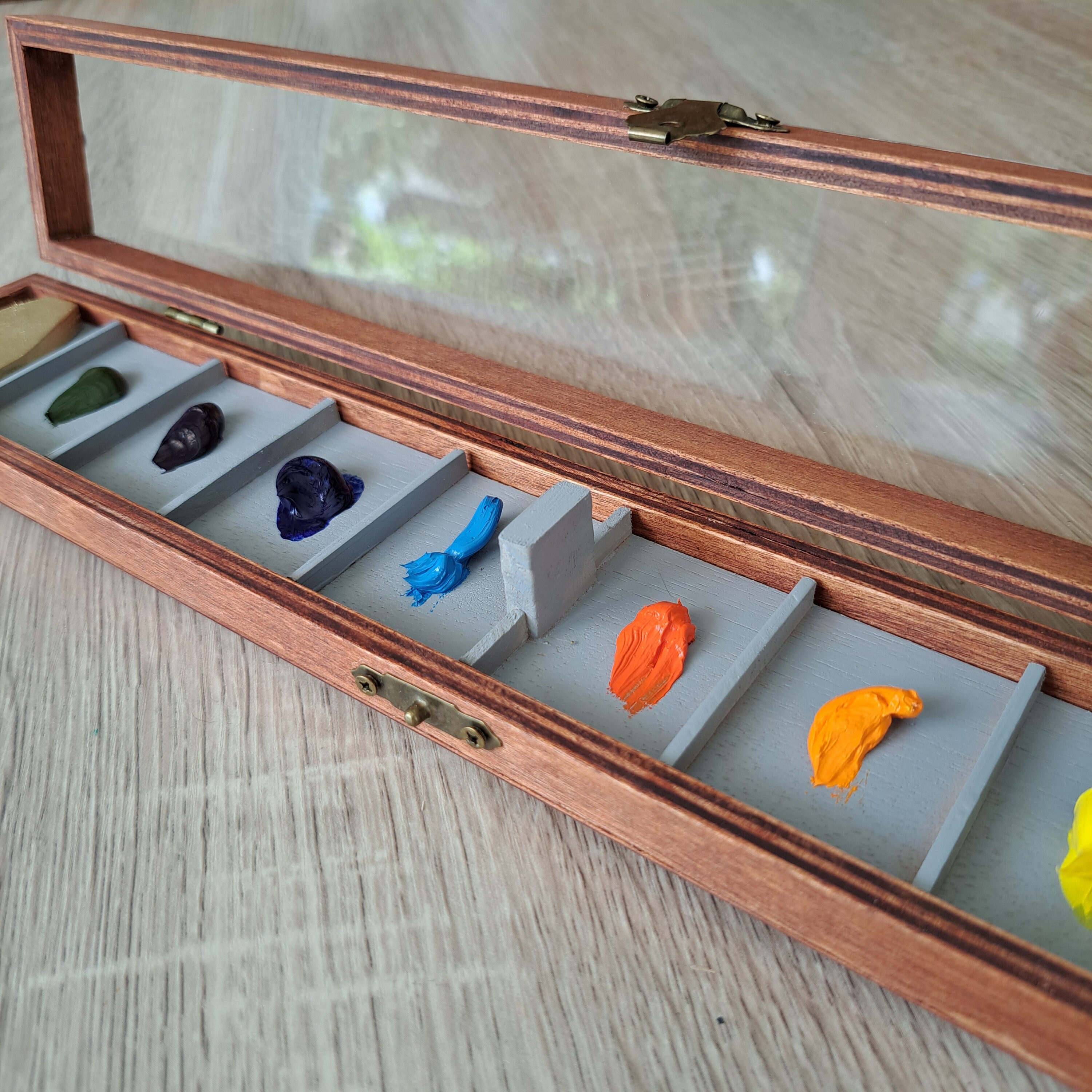 Sta Wet Palette Case for Oil Paints for 9 Colors, Best Palette Case ...
