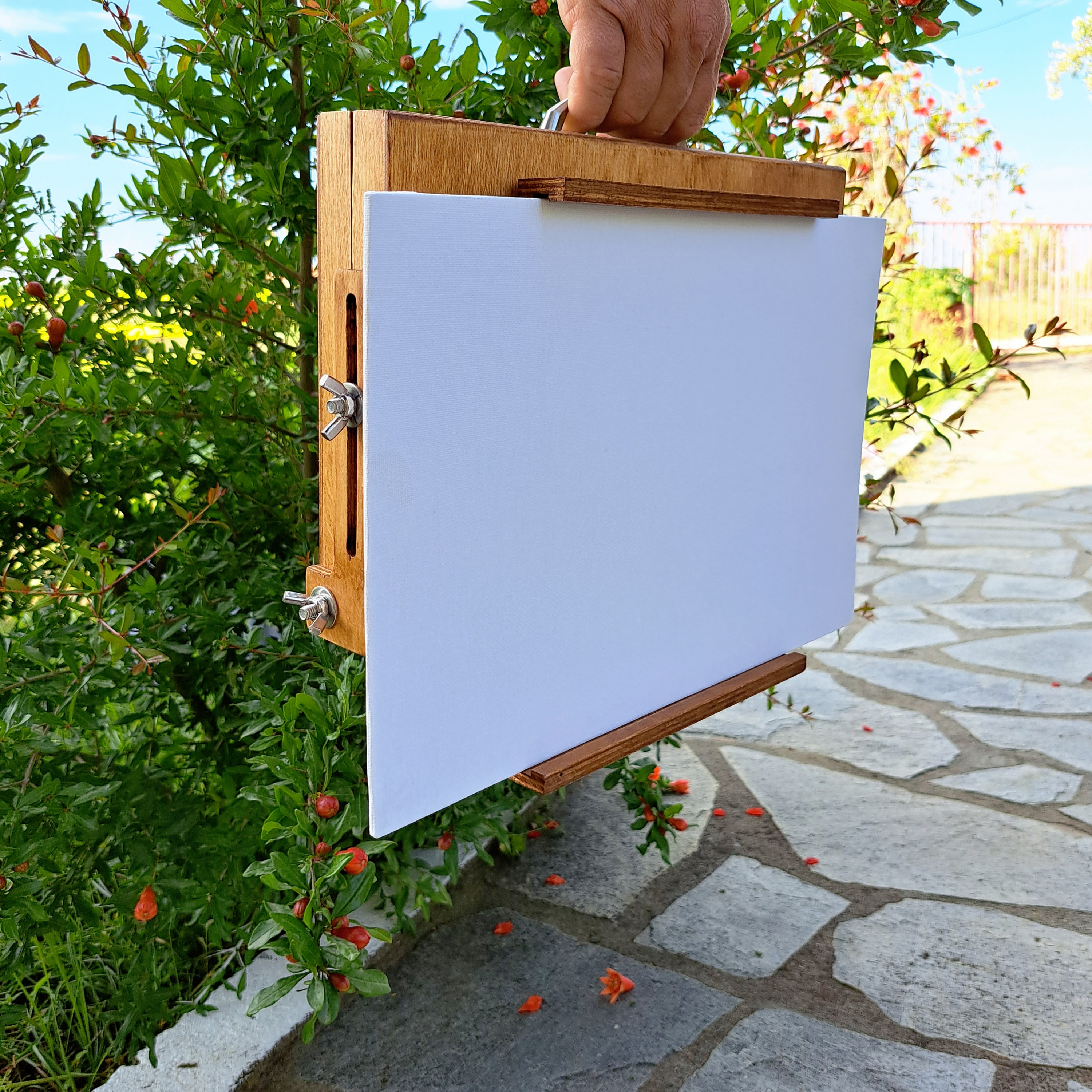 Pochade Box for PLEIN AIR Painting, Outdoor & Portable Artist Easel ...