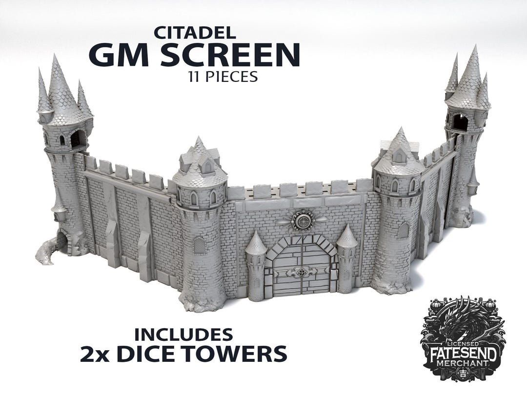 Citadel - GM Screen - RPG - Role Player Games - Etsy