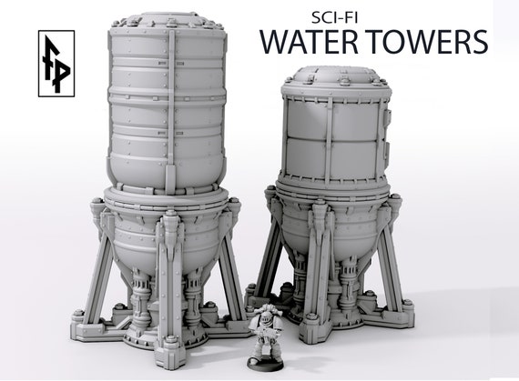 Futuristic Water Tank