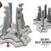Elf - Scifi Shrine - Scenery Terrain for War Games 28mm/32mm - Etsy