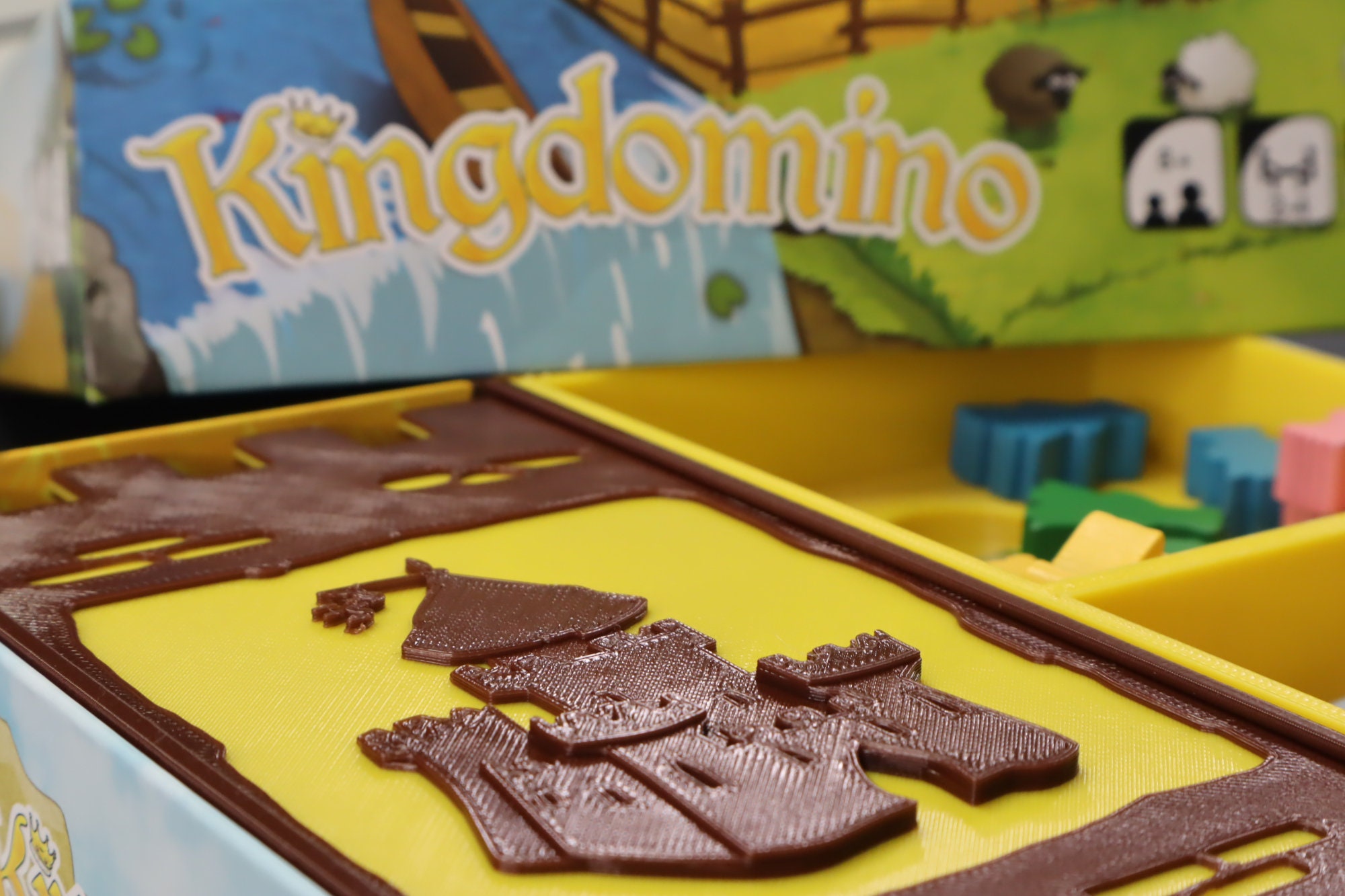 Kingdomino Tile Dispensing Tower and Insert - Etsy Hong Kong