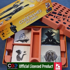 Codenames Pictures 3D Printed Insert - Box - Etsy