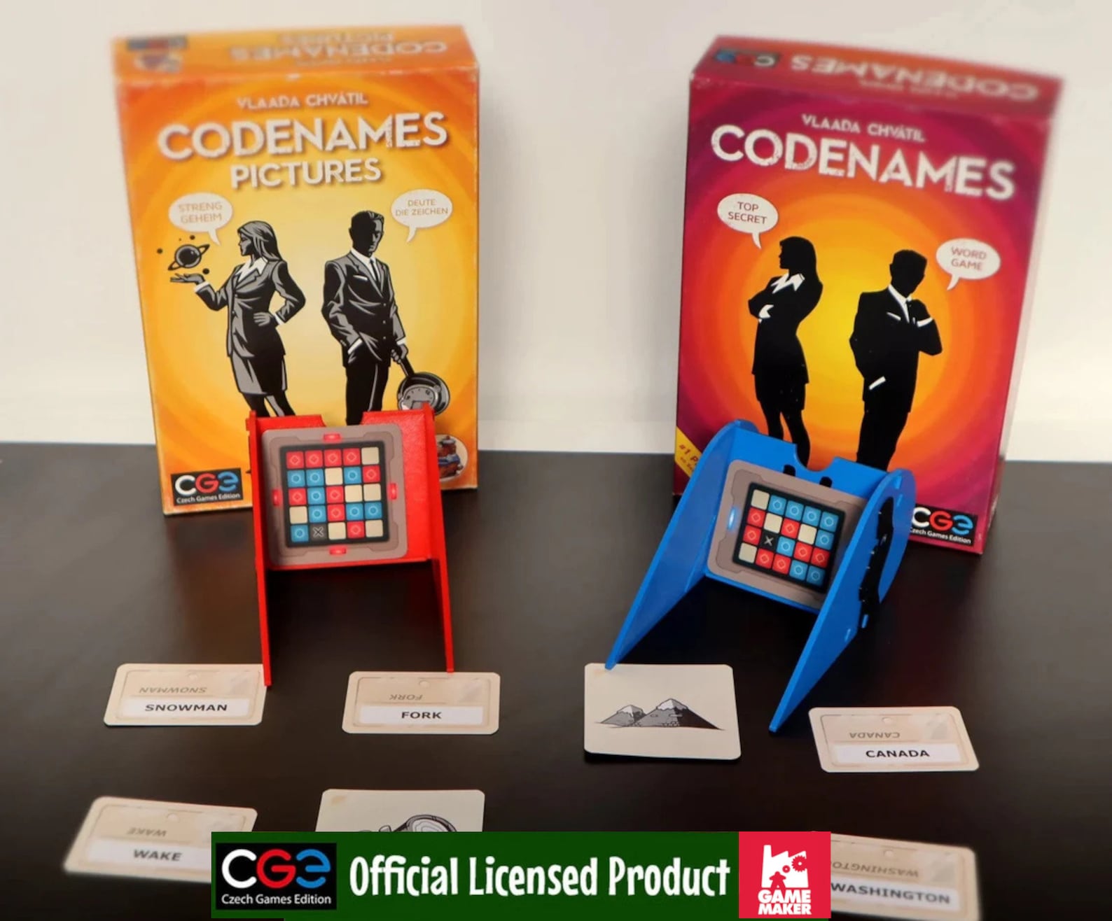 Codenames Key Card Stand: Official Licensed Product - Etsy
