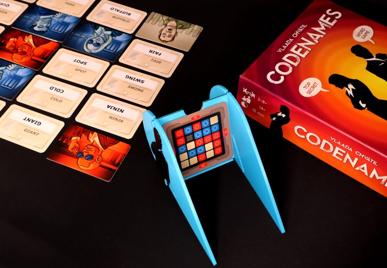 Codenames Key Card Stand: Official Licensed Product - Etsy