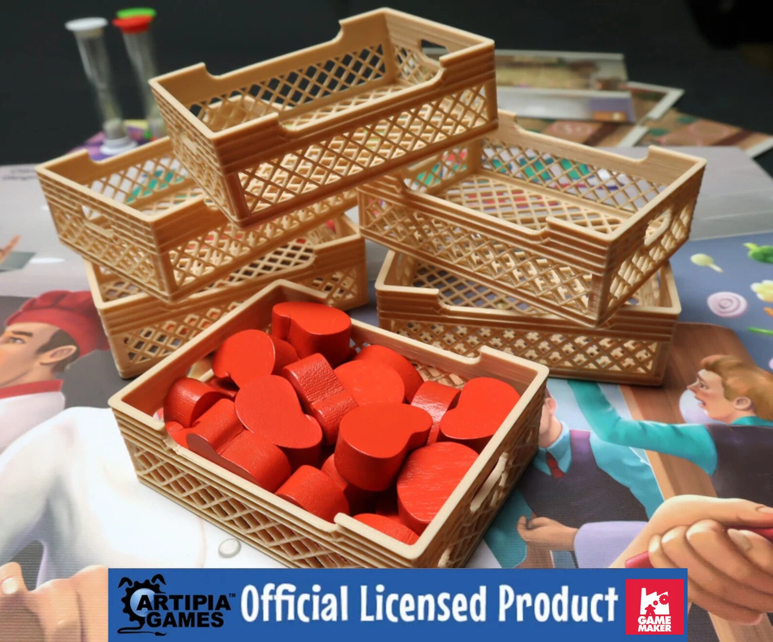 Kitchen Rush - Set of 6 Food Crates - Etsy