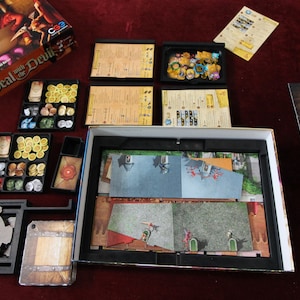 Deal With the Devil - Board Game Insert - Fit Sleeved Cards - Etsy