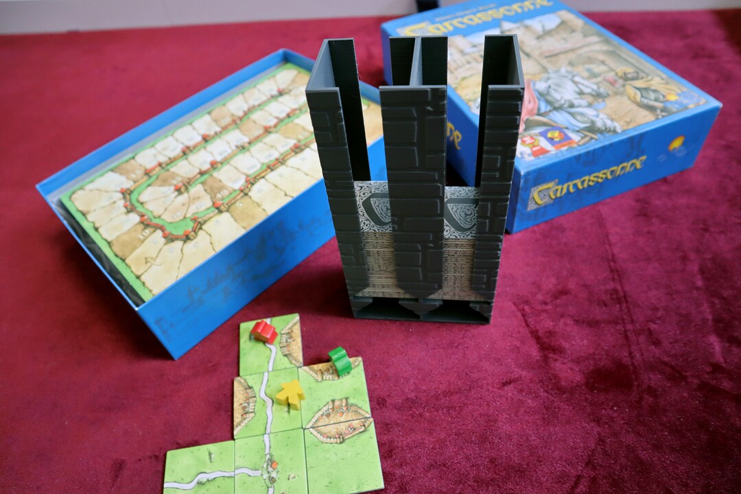 Carcassonne Tile Dispensing Tower - Etsy