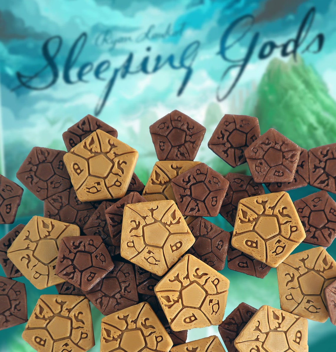 Sleeping Gods 3D Upgraded Coins Captain Token and Action | Etsy Canada