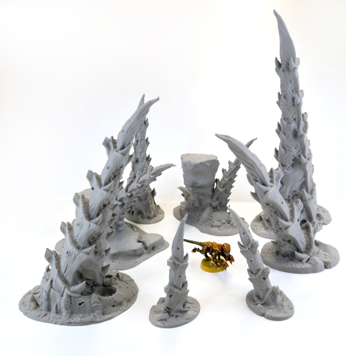 Sci Fi Alien Scenery Terrain SET A for Warhammer 40K 28mm | Etsy