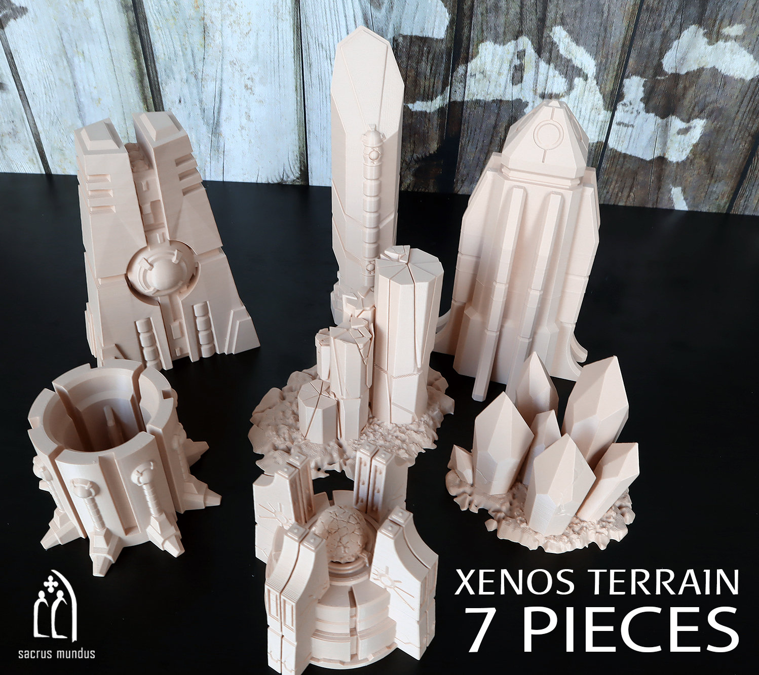 Xenos Alien Scenery Terrain for War Games 28mm/32mm | Etsy