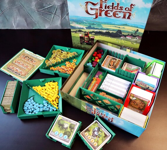 Fields of Green Board Game Official Insert / Organizer - Etsy